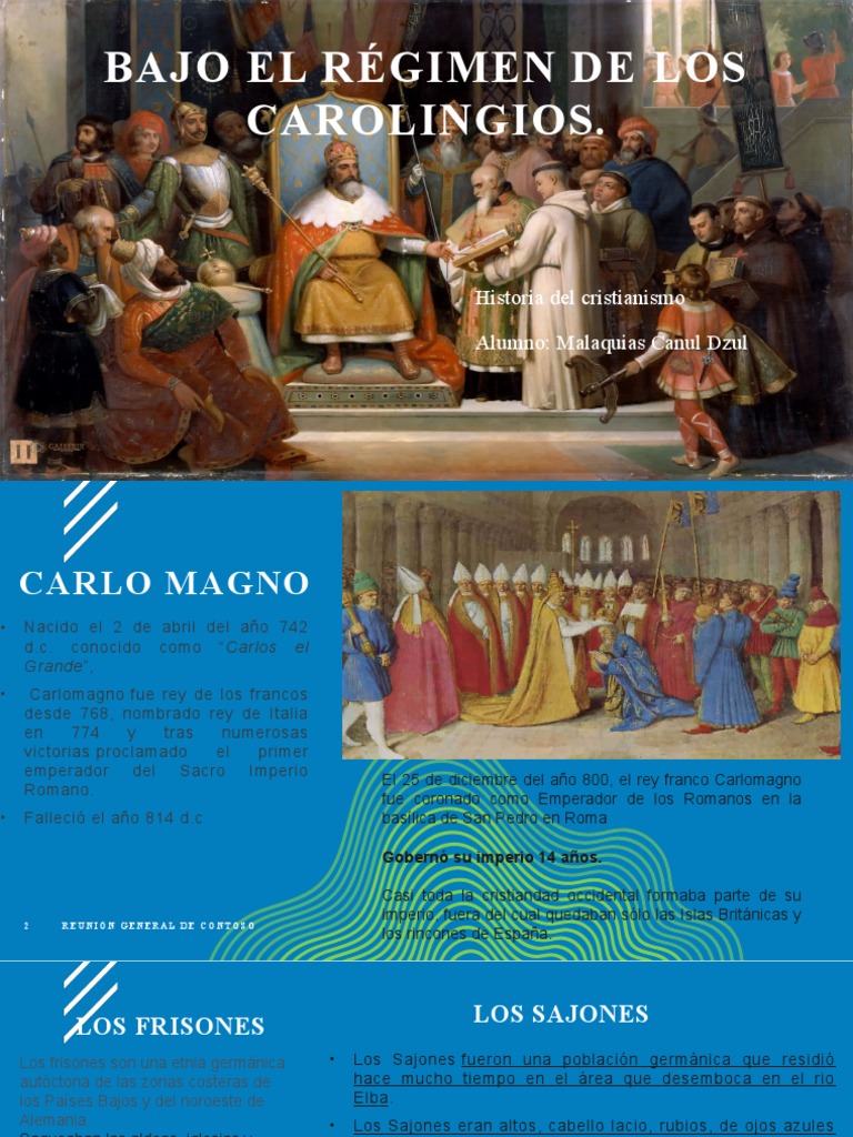 Conquista de Frisones y Sajones | PDF | Carlomagno | Sajones