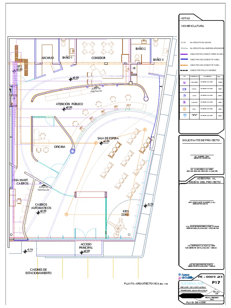 1.3.3.1 - Plano - Proyecto Ejecutivo - Del Proyecto PDF | PDF