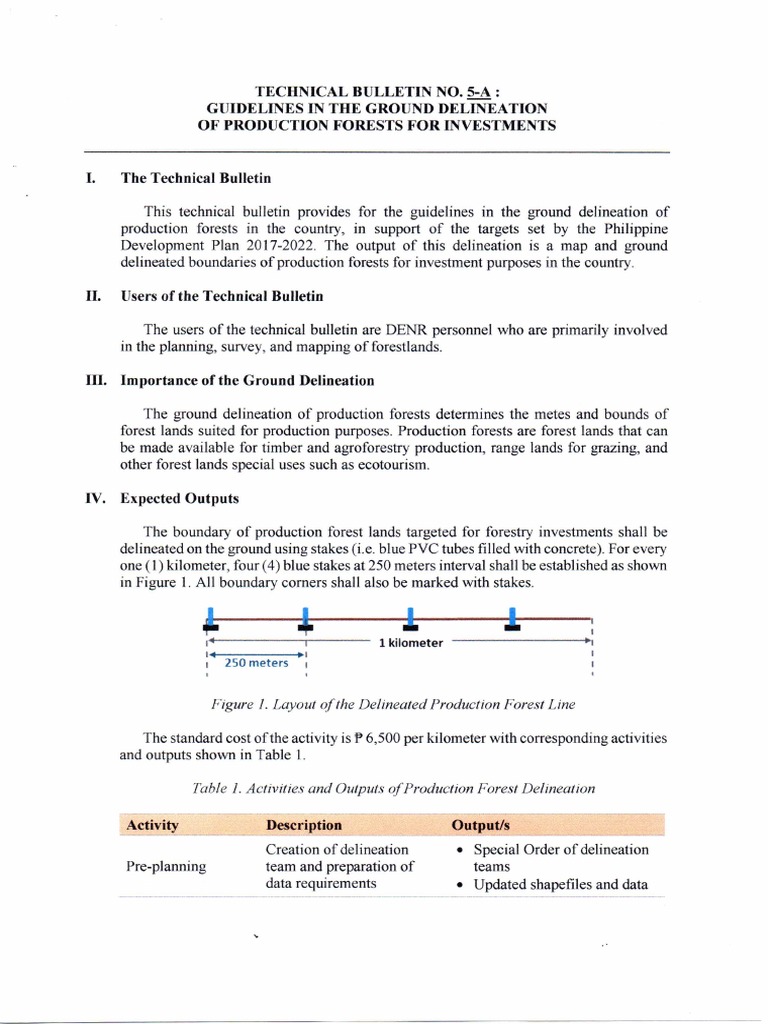 FMB Technical Bulletin No. 5-A | PDF