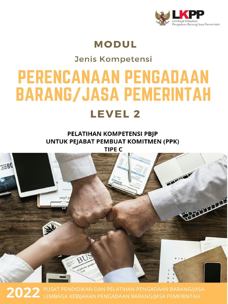 Modul Pelatihan PPK: Perencanaan PBJP Level 2 | PDF | Bisnis | Teknologi & Rekayasa