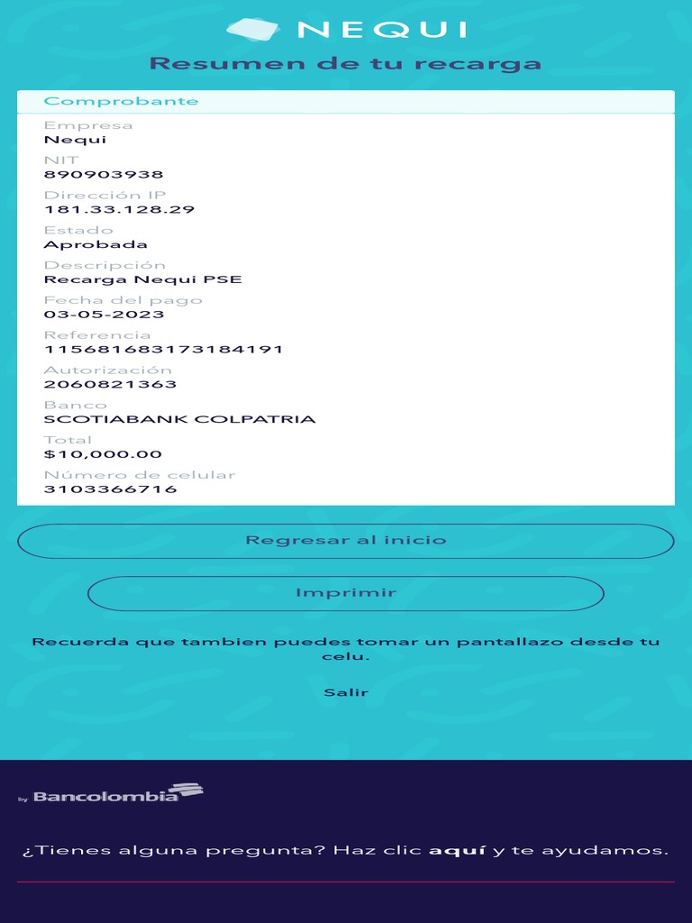 Recarga PSE Nequi 2 | PDF