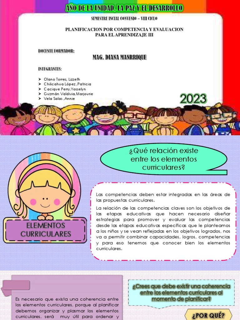 Elementos Curriculares | PDF