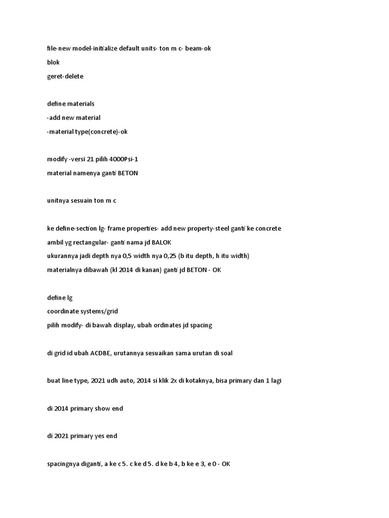 Tutorial Sap2000 | PDF