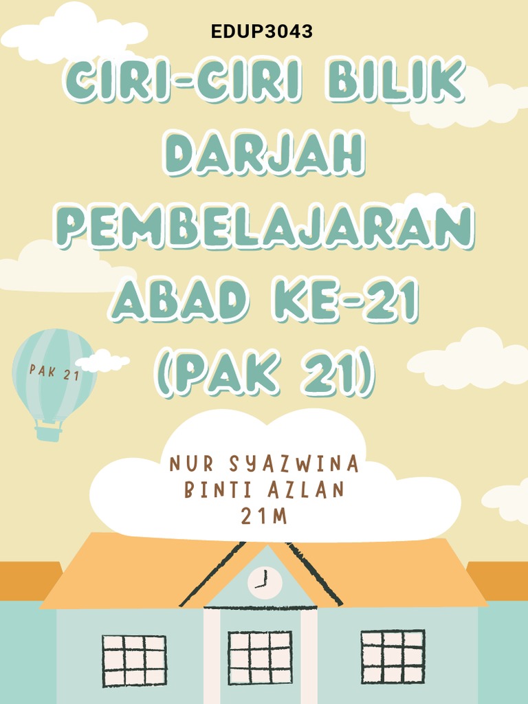 Ciri Ciri Bilik Darjah Pak21 | PDF