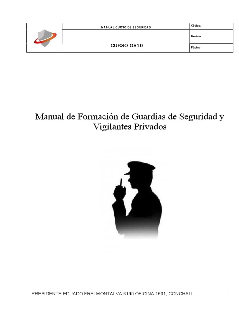 Manual Guardias de Seguridad. | PDF | Crimen y violencia | Crímenes