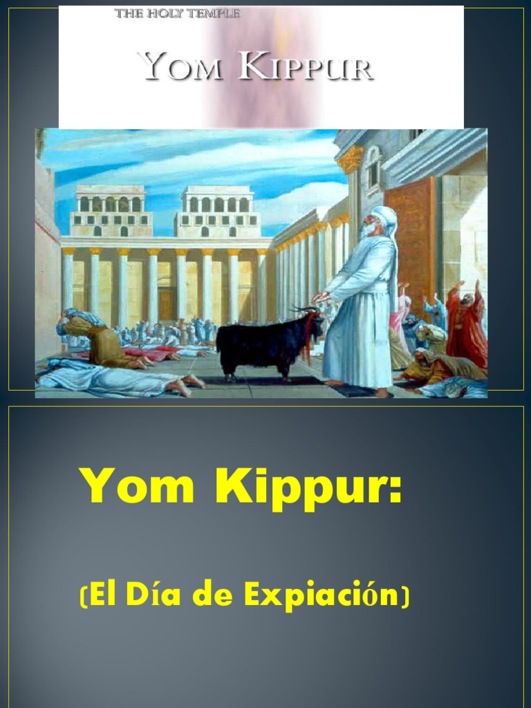 Yom Kippur | PDF | Yom Kippur | Barrabás