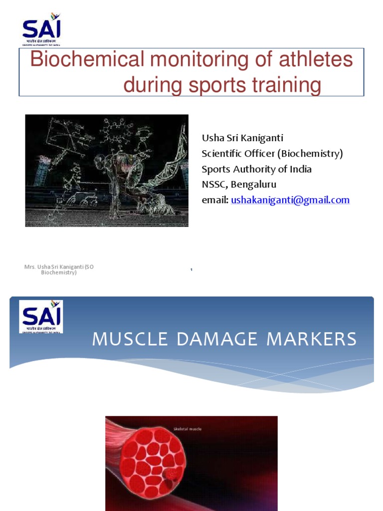 Biochemical Monitoring of Athletes Part 2 | PDF | Biochemistry | Chemistry