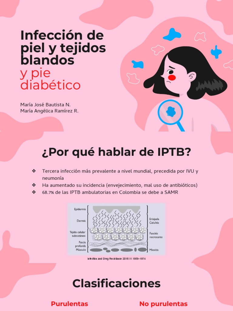 Infección de Piel y Tejidos Blandos - Pie Diabético | PDF | Staphylococcus Aureus | Inmunología