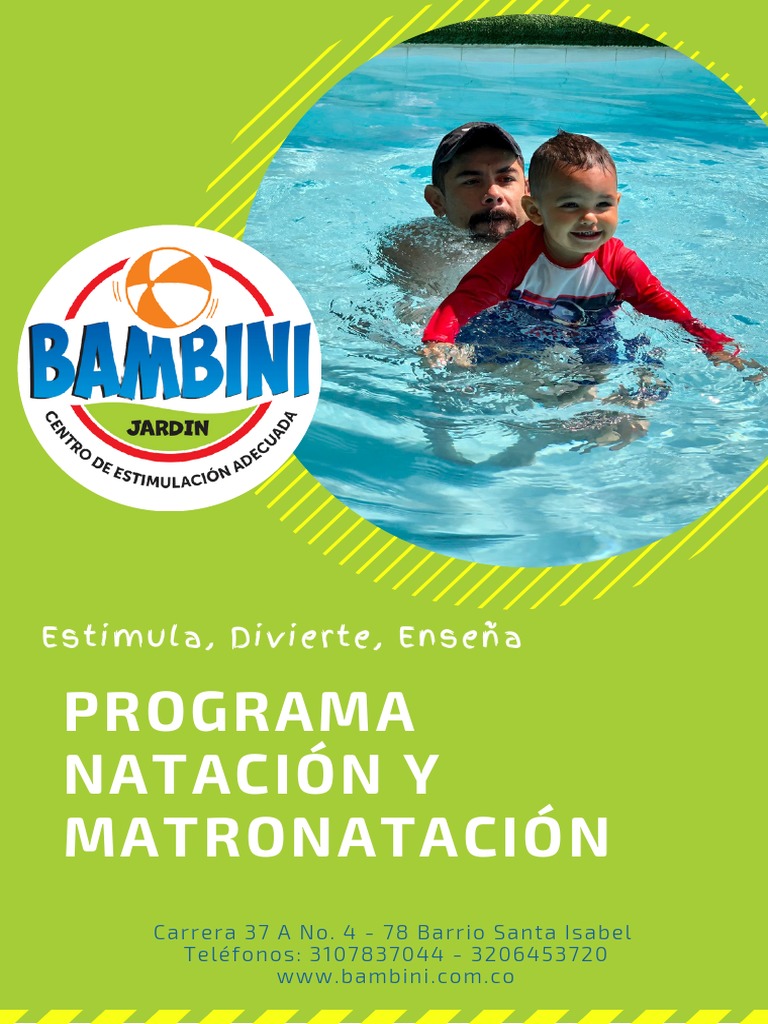 Matronatación: Estimulación Acuática para Bebés | PDF