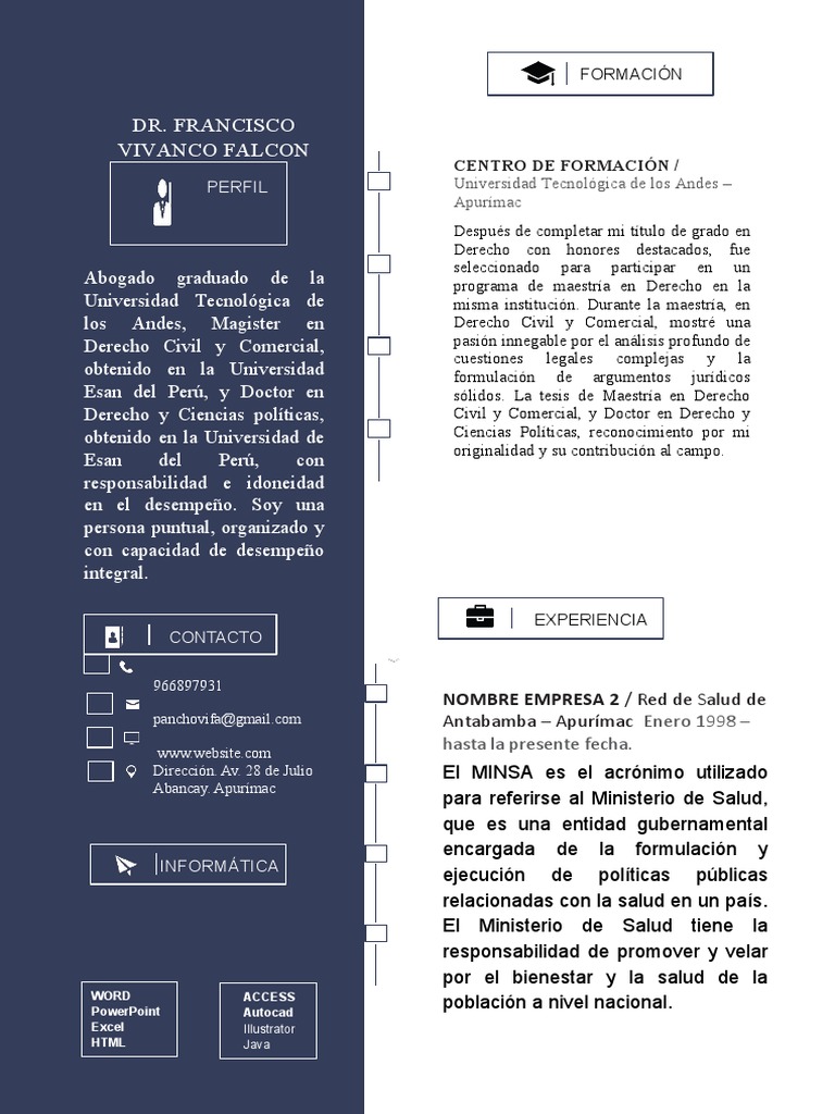 CV - Francisco | PDF