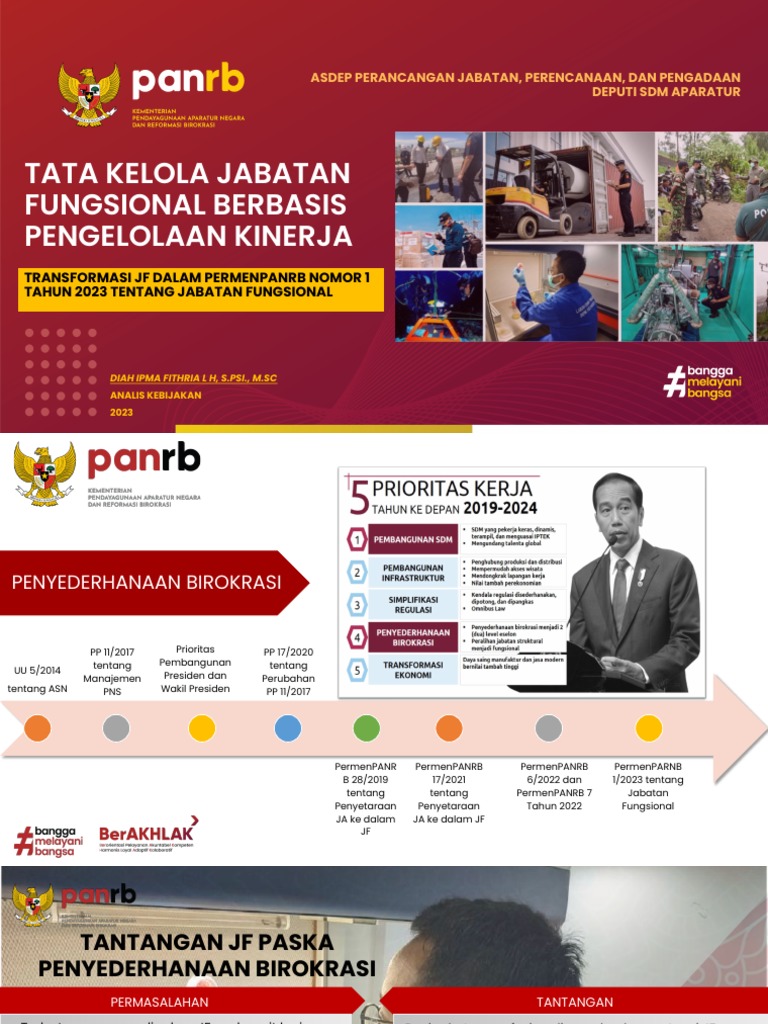 Tata Kelola Jabatan Fungsional Berbasis Pengelolaan Kinerja Pdf