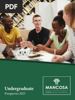 Access To The Mymancosa Student Portal | PDF