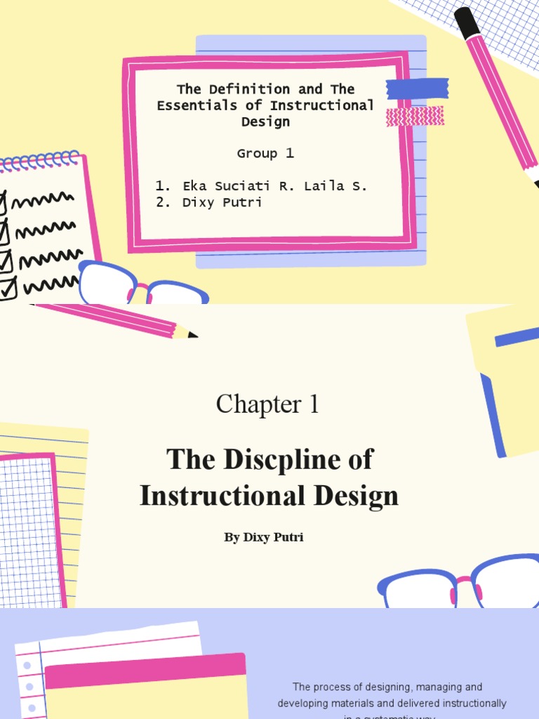 Group 1 Instructional Design Pdf Constructivism Philosophy Of Education Learning