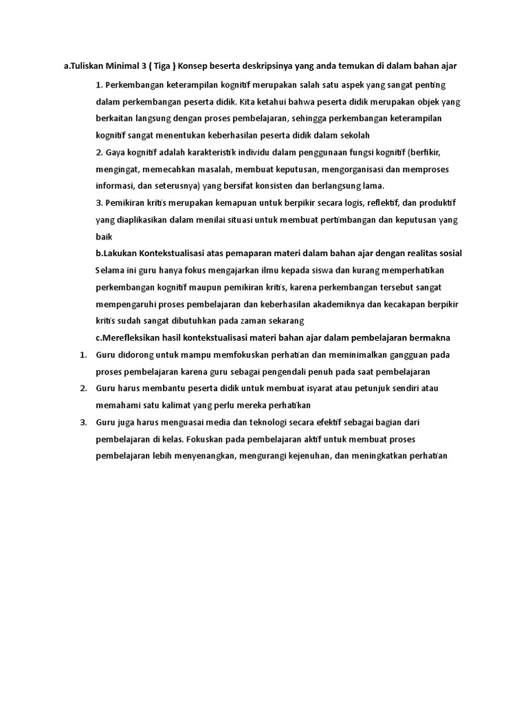 Analisa KB 2 Modul 3 | PDF