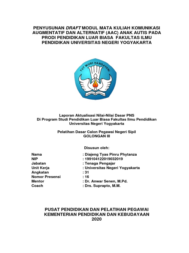 Modul AAC untuk Anak Autis | PDF