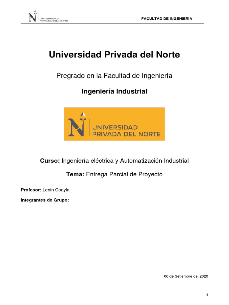 Trabajo de Campo-Ejemplo | PDF | Controlador lógico programable | Sensor