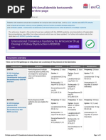 Myeloma VRD Protocol UPTODATE | PDF | Chemotherapy | Multiple Myeloma