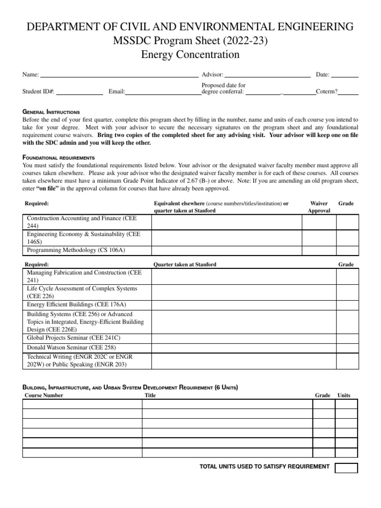 Ms SDC Program Sheet Energy 22-23-0 1 | PDF
