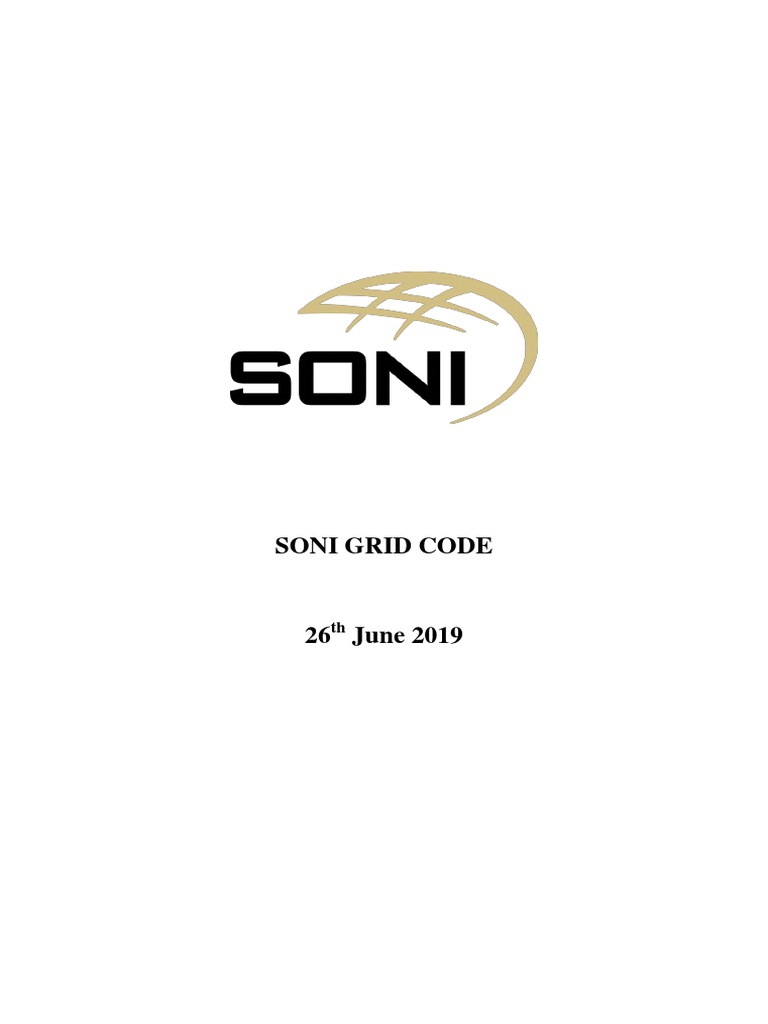 SONI GridCode June2019 | Download Free PDF | Electrical Grid | Electric ...