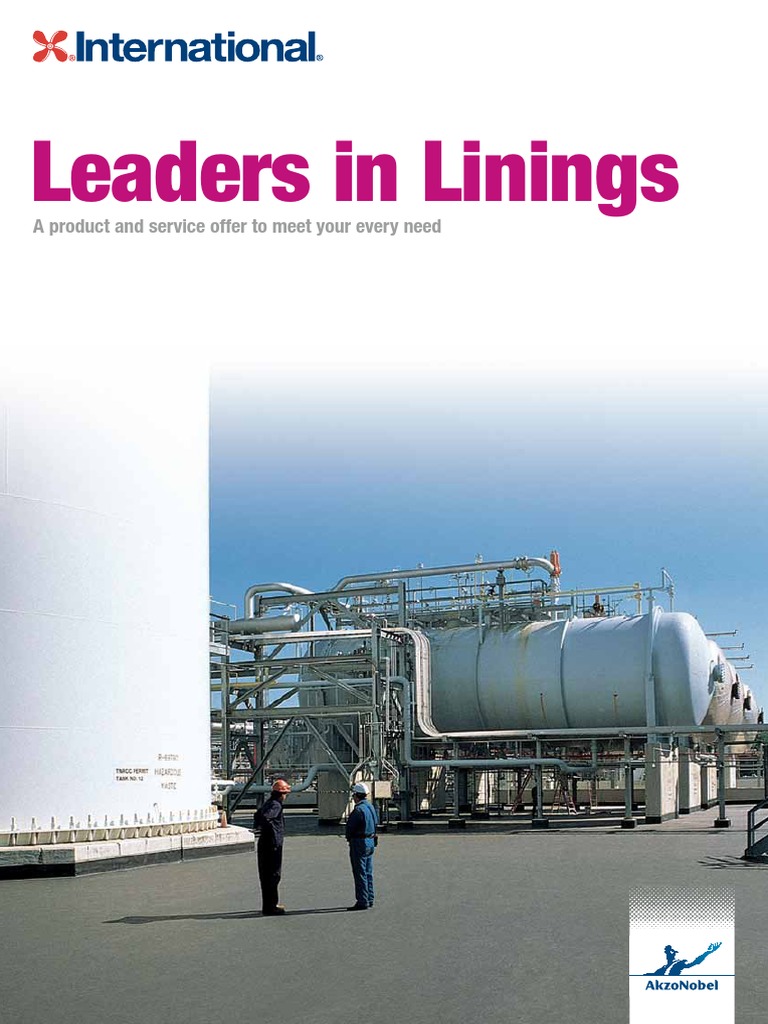 Leader in Linings UK | Download Free PDF | Epoxy | Brand
