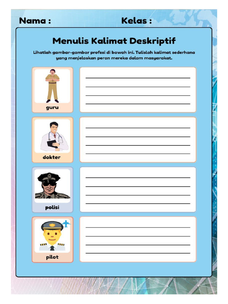 Asesmen Non Kognitif Kls 5 | PDF