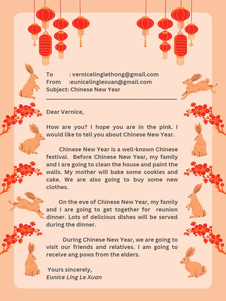 Celebrating Chinese New Year | PDF