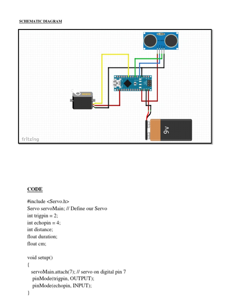 Schematic Diagram & Code | PDF