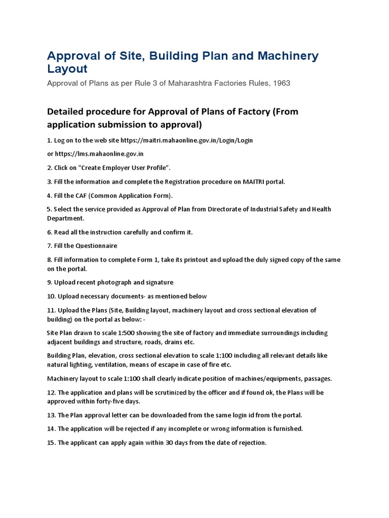 Factory Licence | PDF