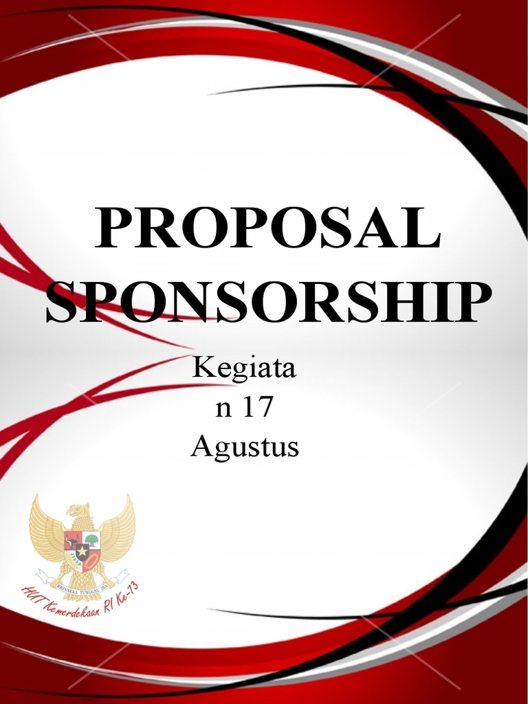 Proposal Sponsorship Kegiat An 17 Agustu | PDF