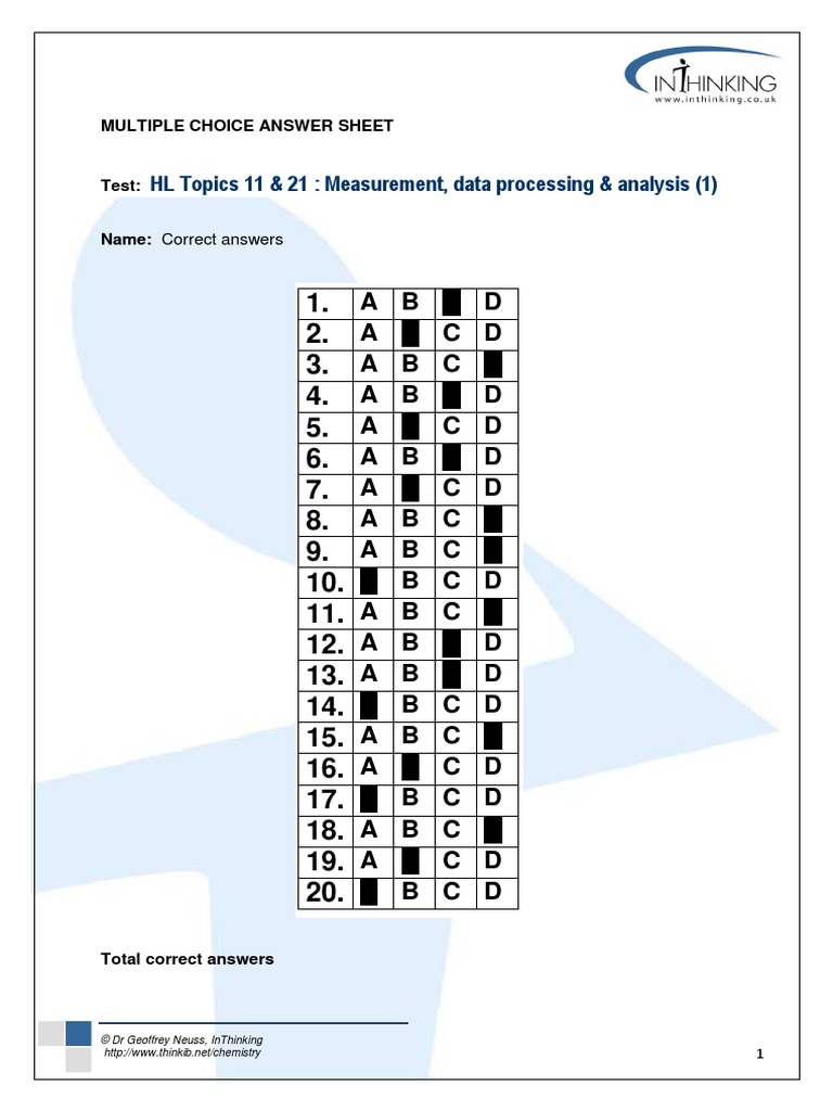In thinkinHL-Topic-11 - 21-Measurement,-Data-Processing - Analysis - (1 ...