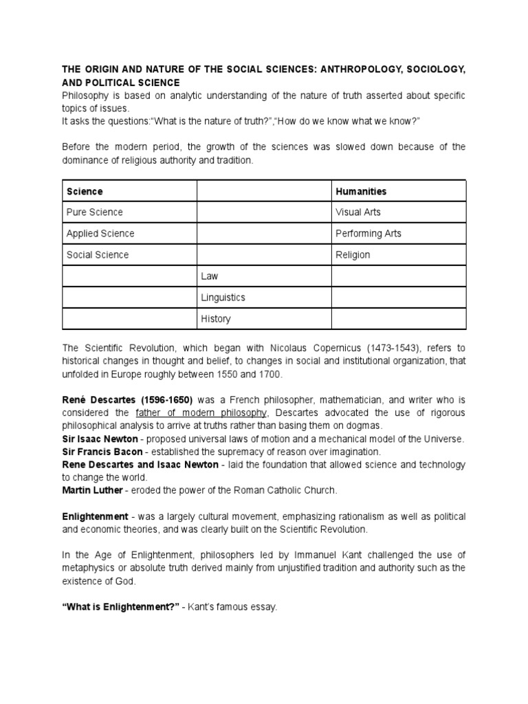 SocPhi Reviewer (Prelim) | PDF | Sociology | Science SocPhi Reviewer (Prelim) | PDF | Sociology | Science