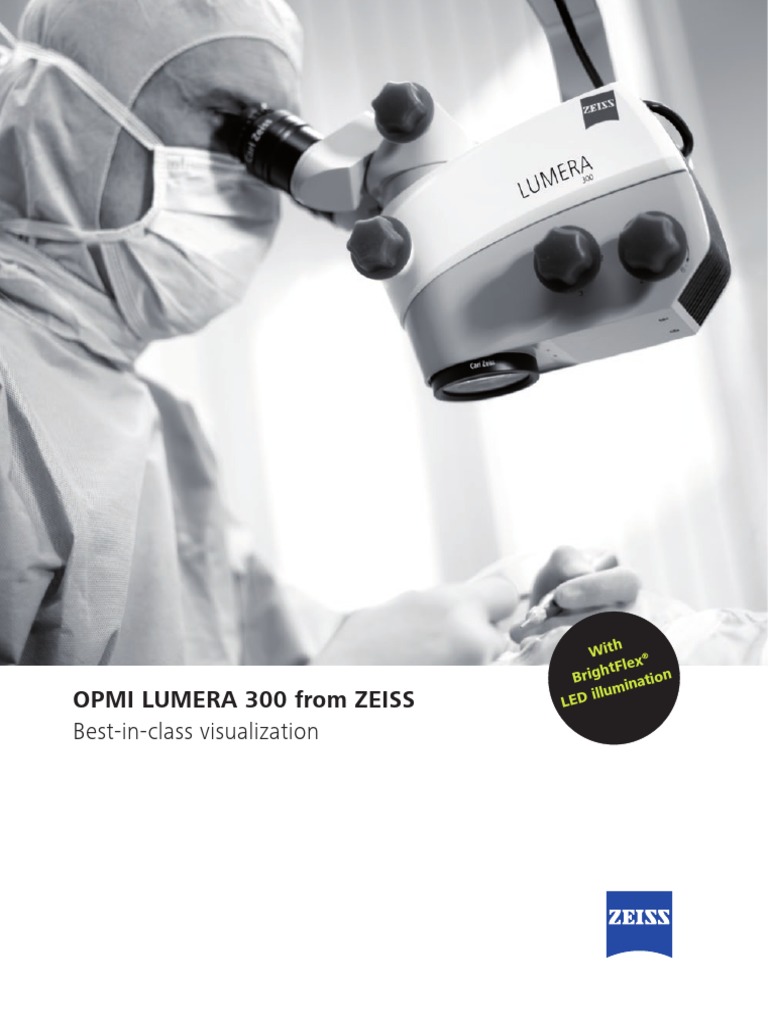 Brosur CARL ZEISS OPMI Lumera 300 | PDF | Microscope | Optics