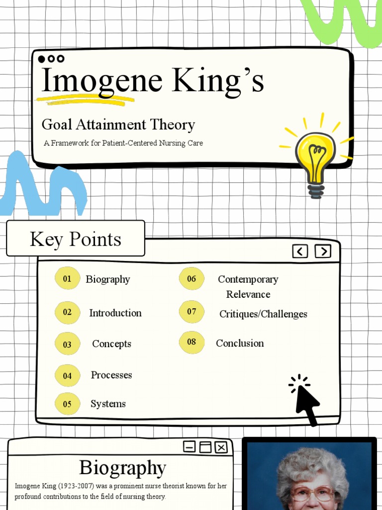 Imogene King Goal Attainment Theory | PDF | Nursing | Medical Diagnosis