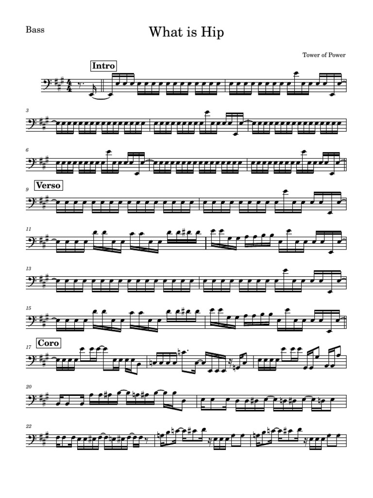What Is Hip (Bass) | PDF