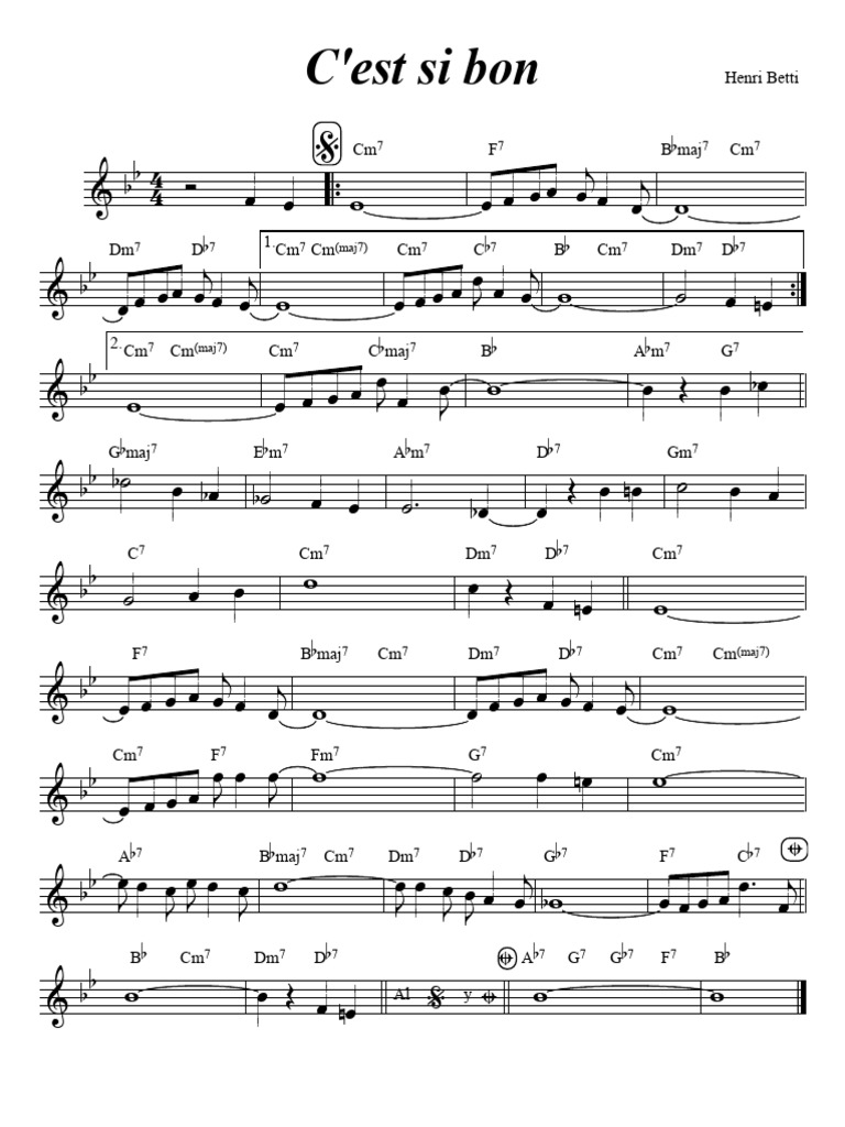 CEST SI BON Bb. | PDF