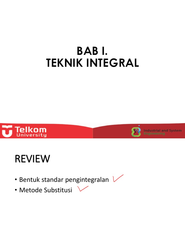 1 Teknik Integral-3 | PDF