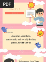 Grade 5 Health Module 1 and 2 Final | PDF