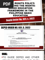 DepEd Child Protection Policy Booklet | PDF | Child Protection ...