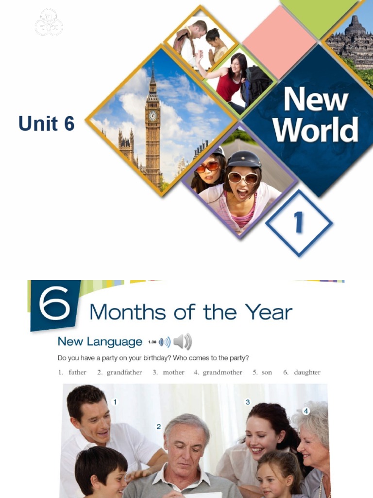 New World - 1 - Unit 6 | PDF