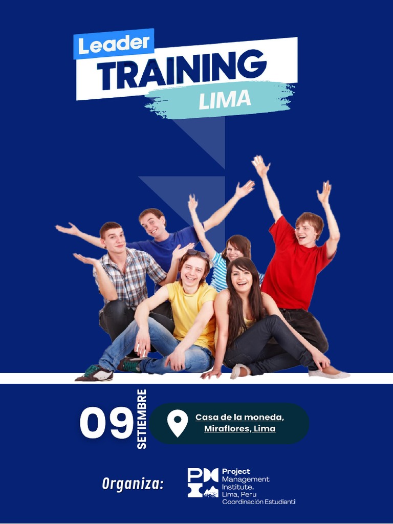 Brochure Leader Training Lima 2023 | PDF | Empresa de inicio | Pequeñas empresas y emprendedores