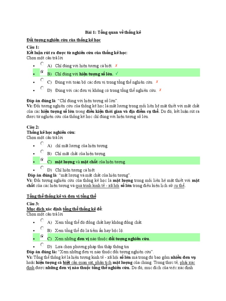 Đáp Án - Okok | PDF