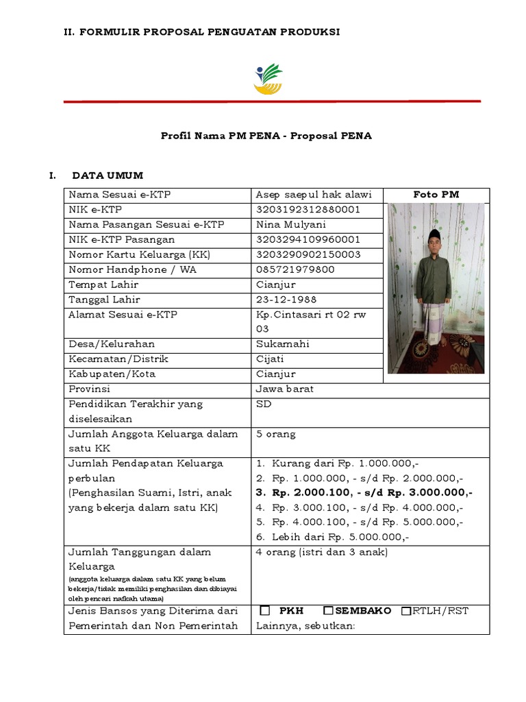 02 - PROPOSAL PENA - Asep Saepul Hak Alawi - Ds Sukamahi - Kec Cijati - Kab Cianjur - 2023 - PDP ...