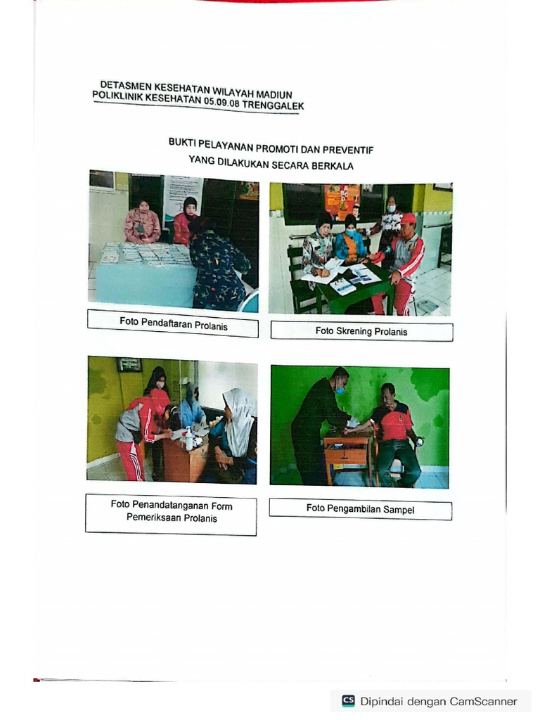 PKP6 Ep1 Bukti Pelayanan Preventif Dan Promotif | PDF