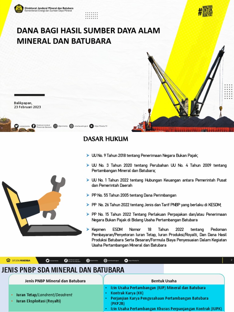 DBH SDA Minerba Final | PDF