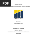 Proposal Magang (Template) | PDF