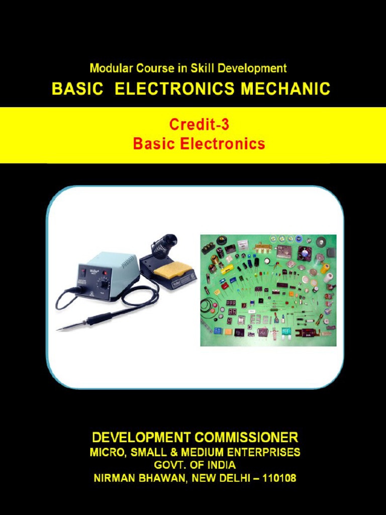 Credit-3 Basic Electronics | PDF | Inductor | Power Supply