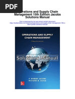Operations and Supply Chain Management 15th Edition | PDF | Supply ...