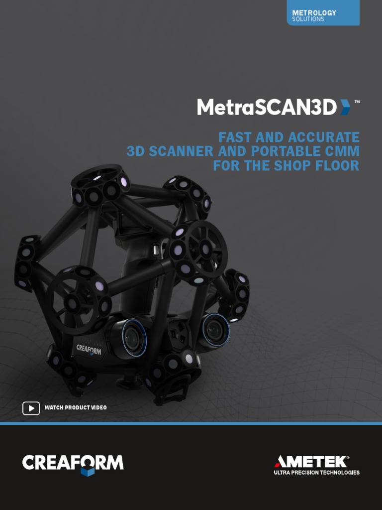 Metrascan3d Brochure en HQ 20210828 0 | PDF | Metrology | Science