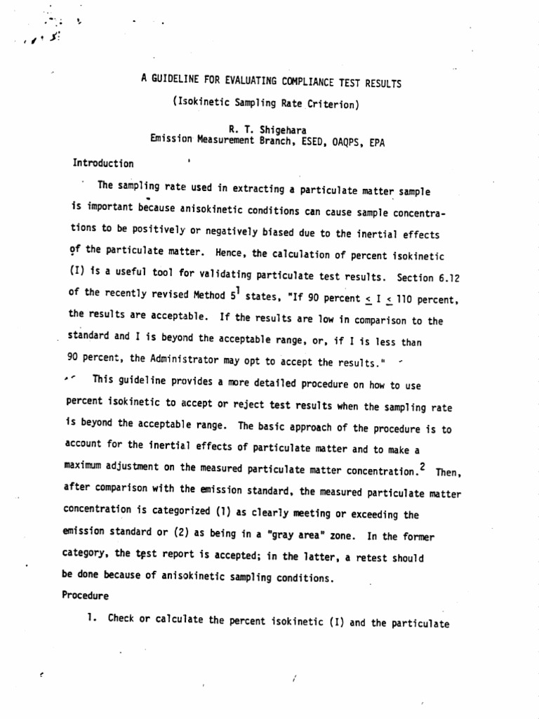 05SRCE201 Handout Guideline For Evaluating Compliance Test Results | PDF