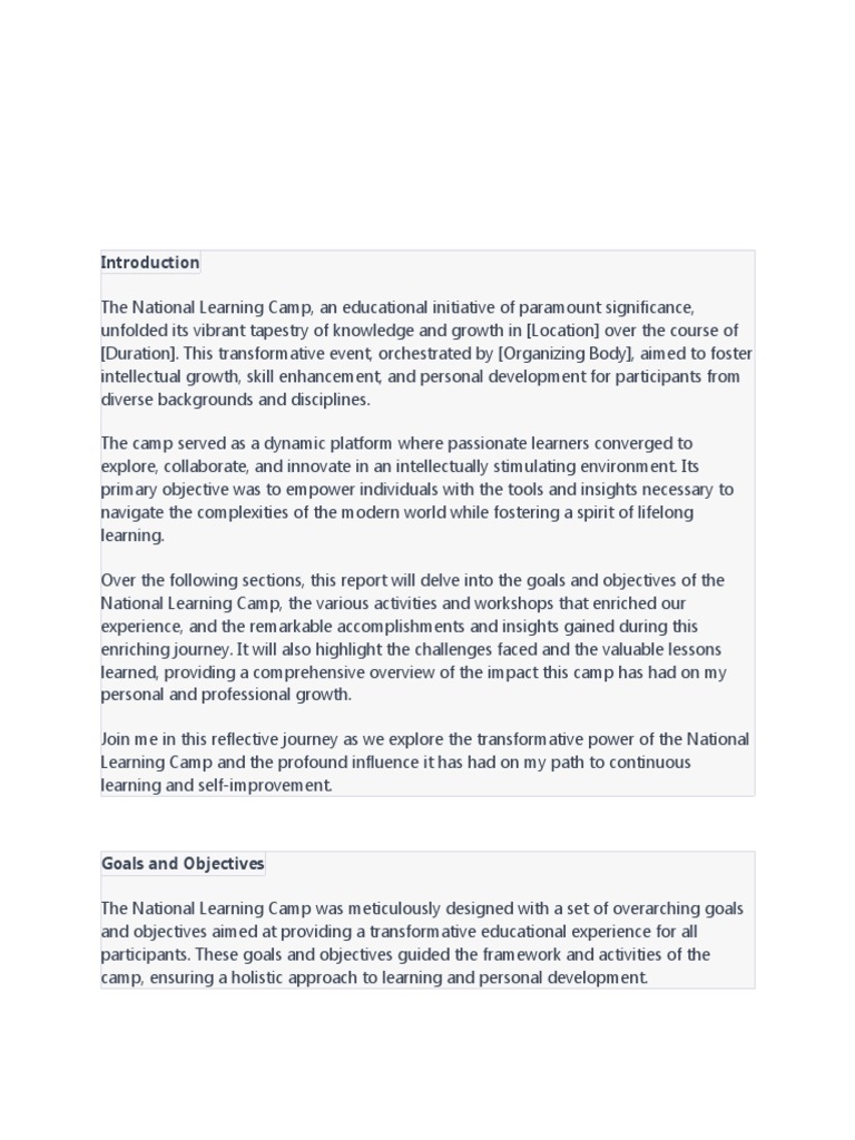 Accomplishment Report | PDF | Science | Learning